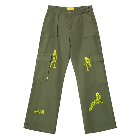 Systemic | Pants & Jumpsuits | Systemic Streetwear Moss Ghost Cargo ...